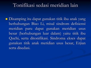 Tonifikasi sedasi iii (1) | PPT