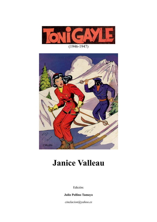 TONI GAYLE (1946-1947) Janice Valleau [Women Comic - Mujeres Cómic] | PDF