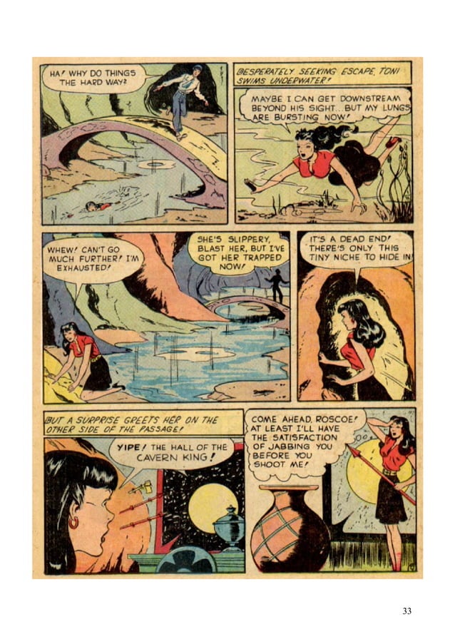TONI GAYLE (1946-1947) Janice Valleau [Women Comic - Mujeres Cómic] | PDF