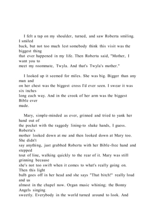 Toni morrison recitatif my mother danced all n | DOCX