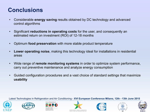 Hecu – high energy efficiency solution for condensing units fitted with DC compressors. | PPT