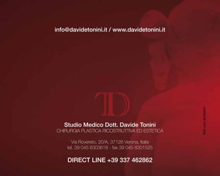 Depliant Chirurgo Davide Tonini | PDF | Skin and Dermatology | Diseases ...