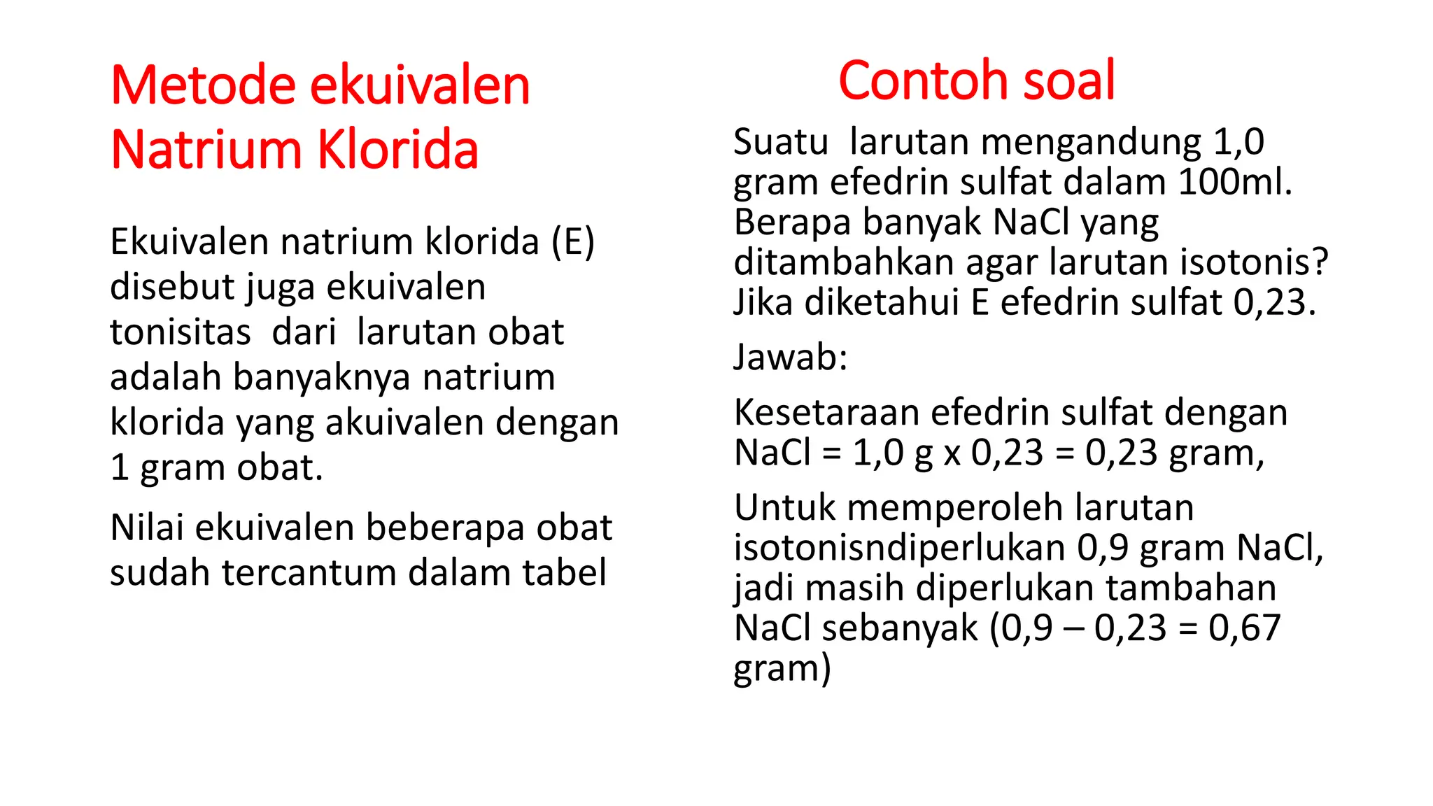Penetapan tonisitas sediaan farmasi steril | PDF