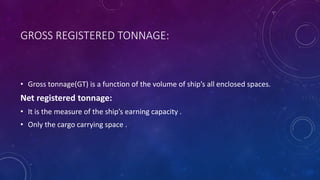 Tonnage system | PPTX