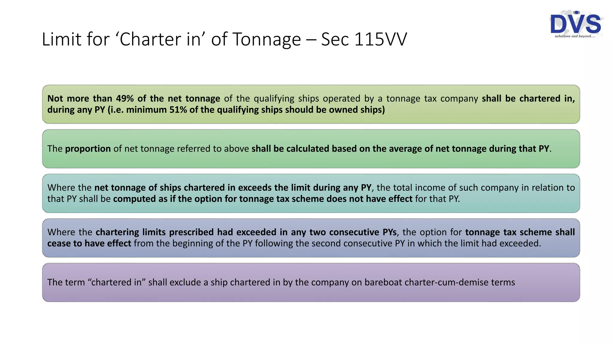 Tonnage taxation scheme | PPTX