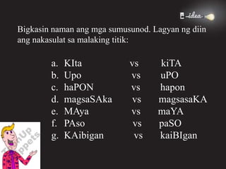 Tono, Diin at Antala | PPTX