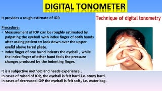 Tonometer | PPTX