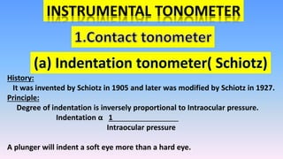 Tonometer | PPTX