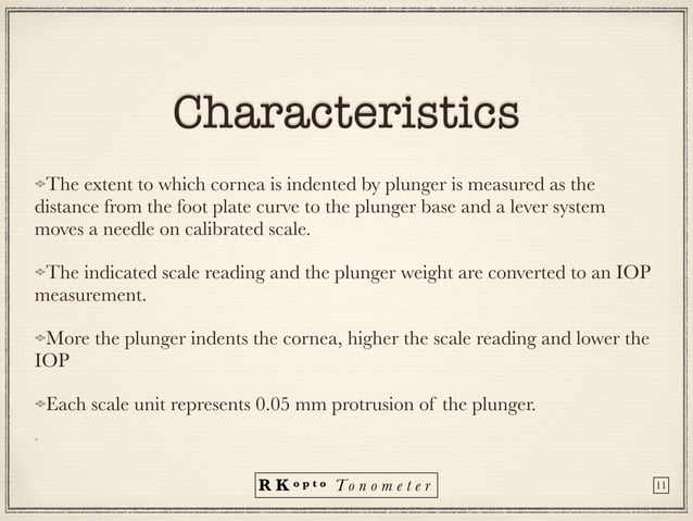 Tonometer - Basics & Types | PDF | Eye and Vision Conditions | Diseases ...