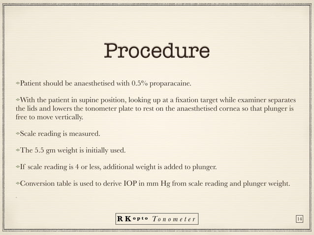 Tonometer - Basics & Types | PDF | Eye and Vision Conditions | Diseases ...