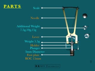 Tonometer - Basics & Types | PDF