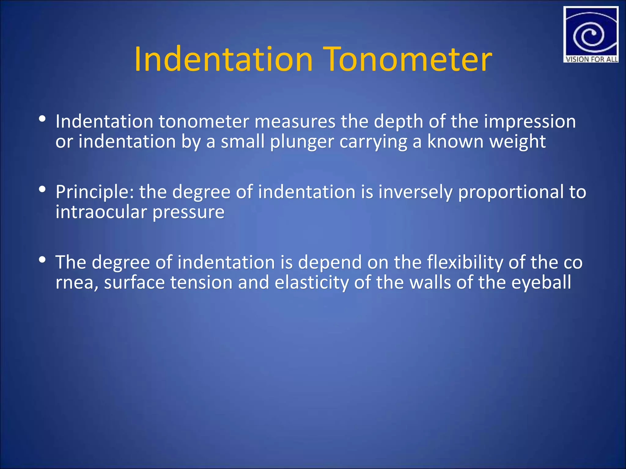 Tonometer ppt | PPTX