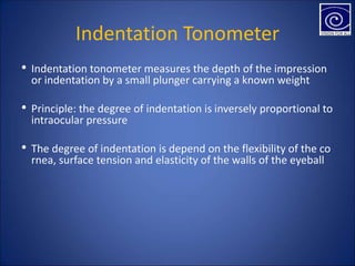 Tonometer ppt | PPTX