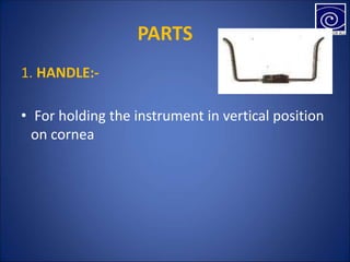 Tonometer ppt | PPTX