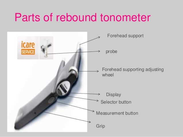 Tonometry in ophthalmology