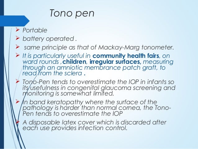 Tonometry