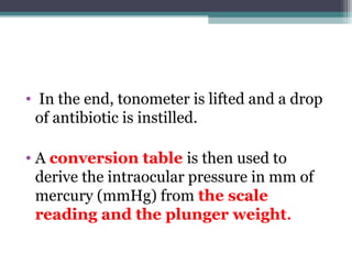 Tonometry | PPT