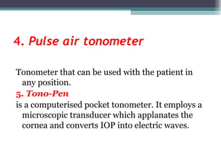 Tonometry | PPT