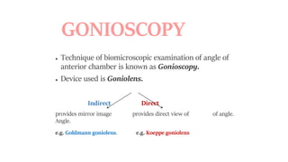 Tonometry (Ophthalmology) | PPTX | Eye and Vision Conditions | Diseases ...