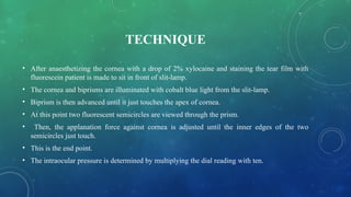 Tonometry – Principles, Types, and Clinical Significance | PPTX