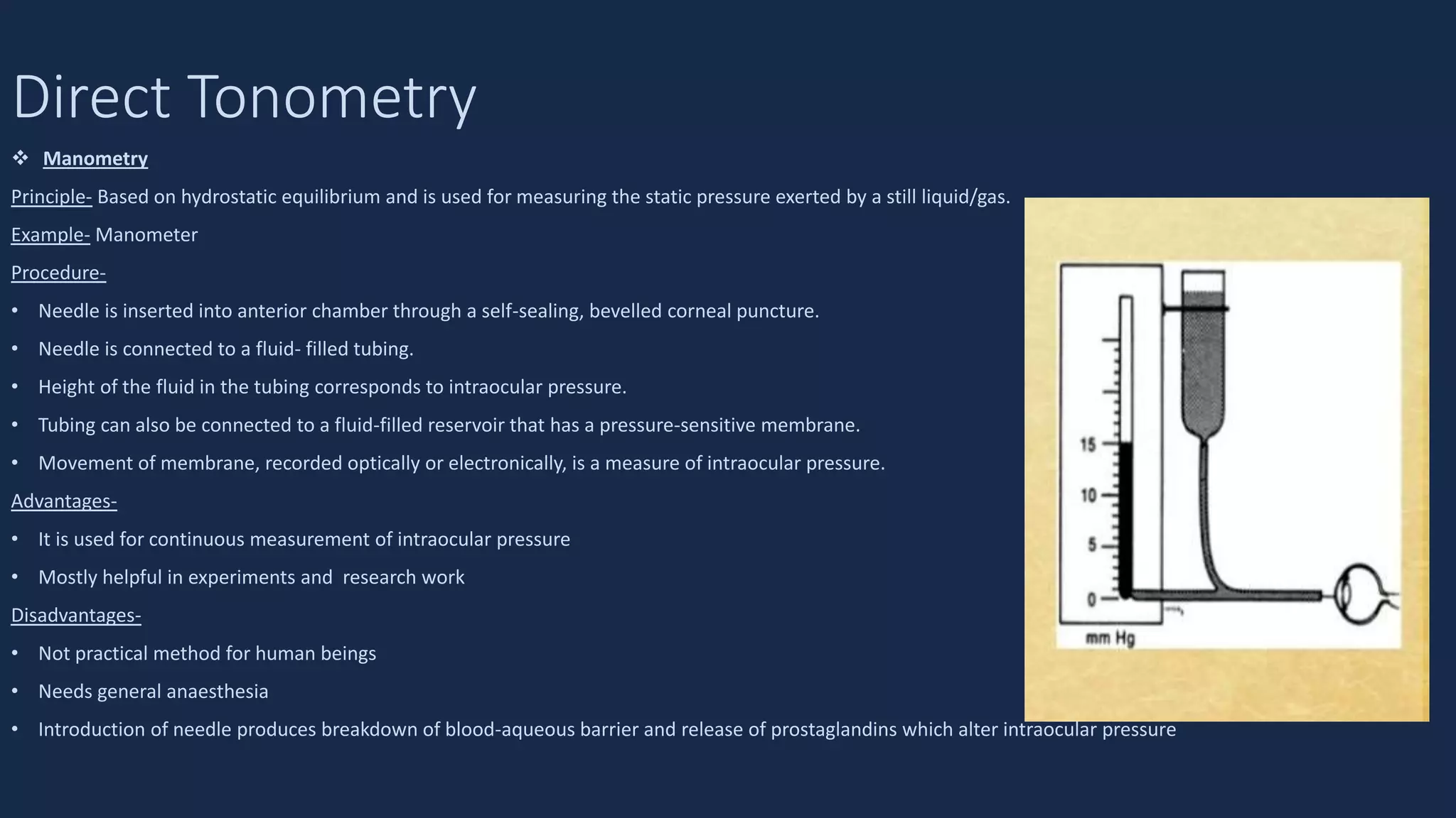 Tonometry Procedure | PPTX
