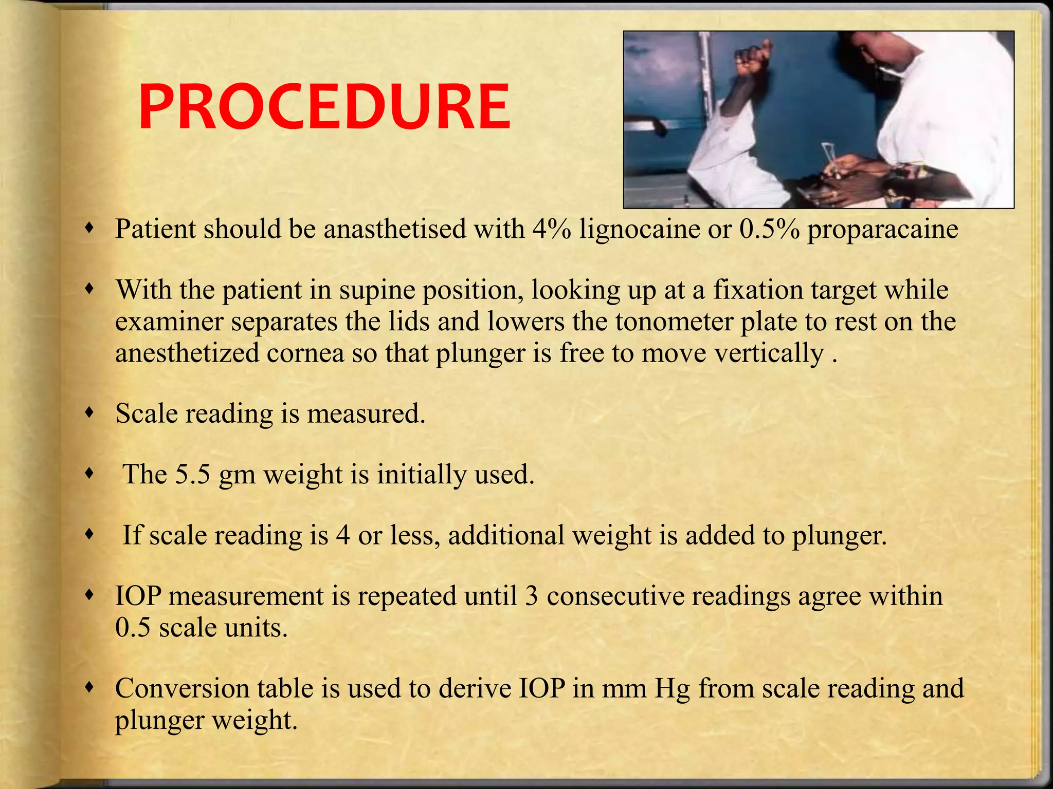 Different types of Tonometry | PPTX
