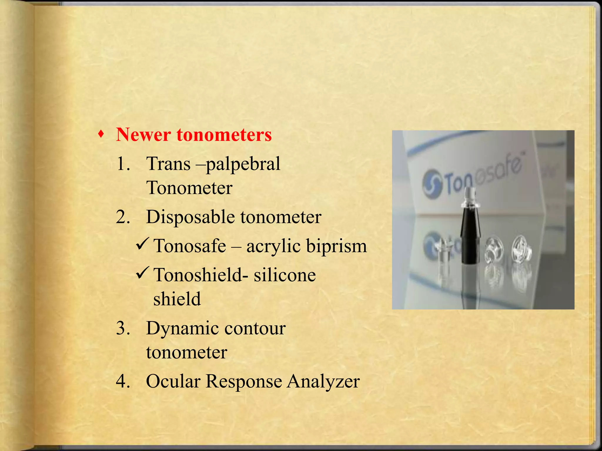 Different types of Tonometry | PPTX | Eye and Vision Conditions ...
