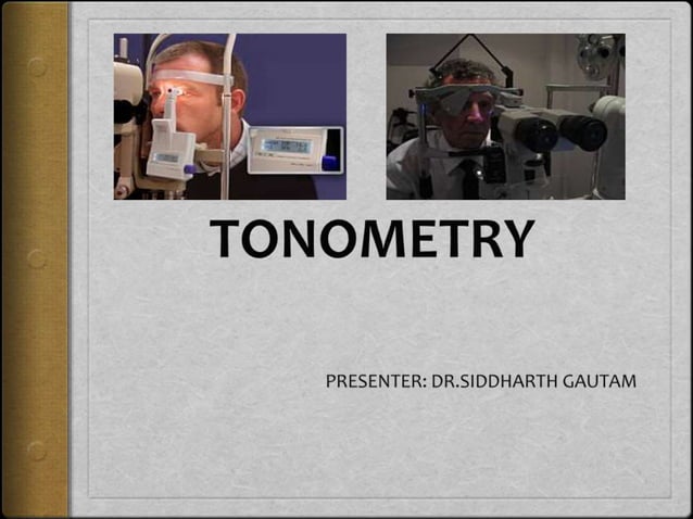 Different types of Tonometry | PPTX | Eye and Vision Conditions ...