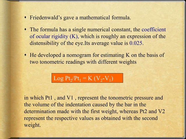Different types of Tonometry | PPTX | Eye and Vision Conditions ...