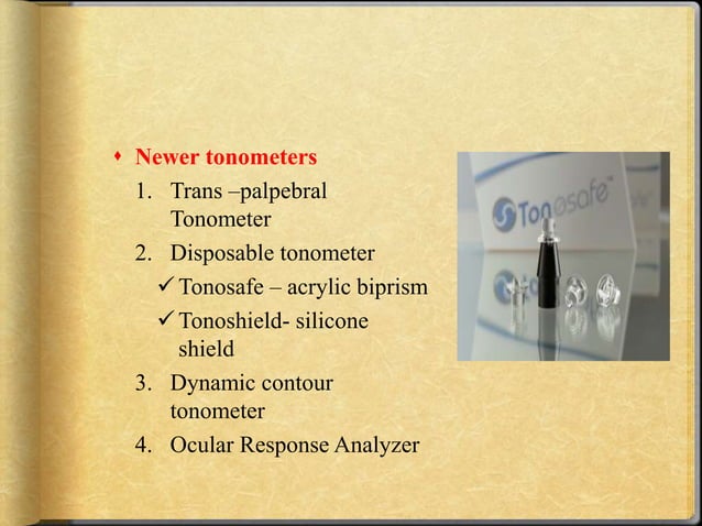 Different types of Tonometry | PPTX | Eye and Vision Conditions ...