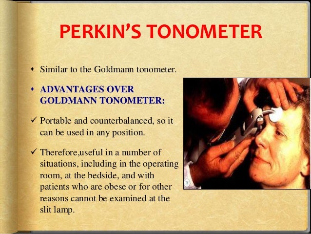 Different types of Tonometry