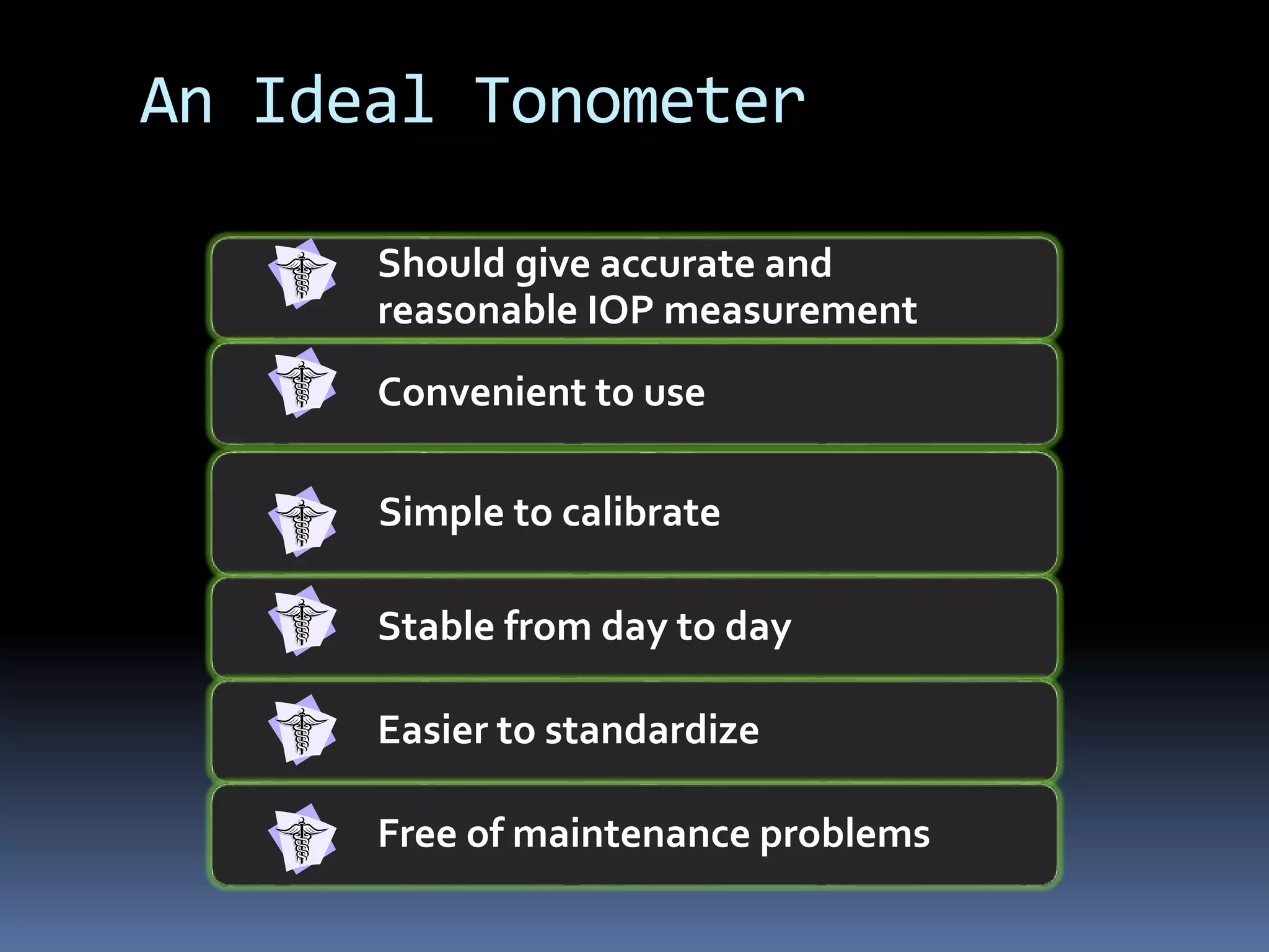 TONOMETRY | PPTX | Eye and Vision Conditions | Diseases and Conditions