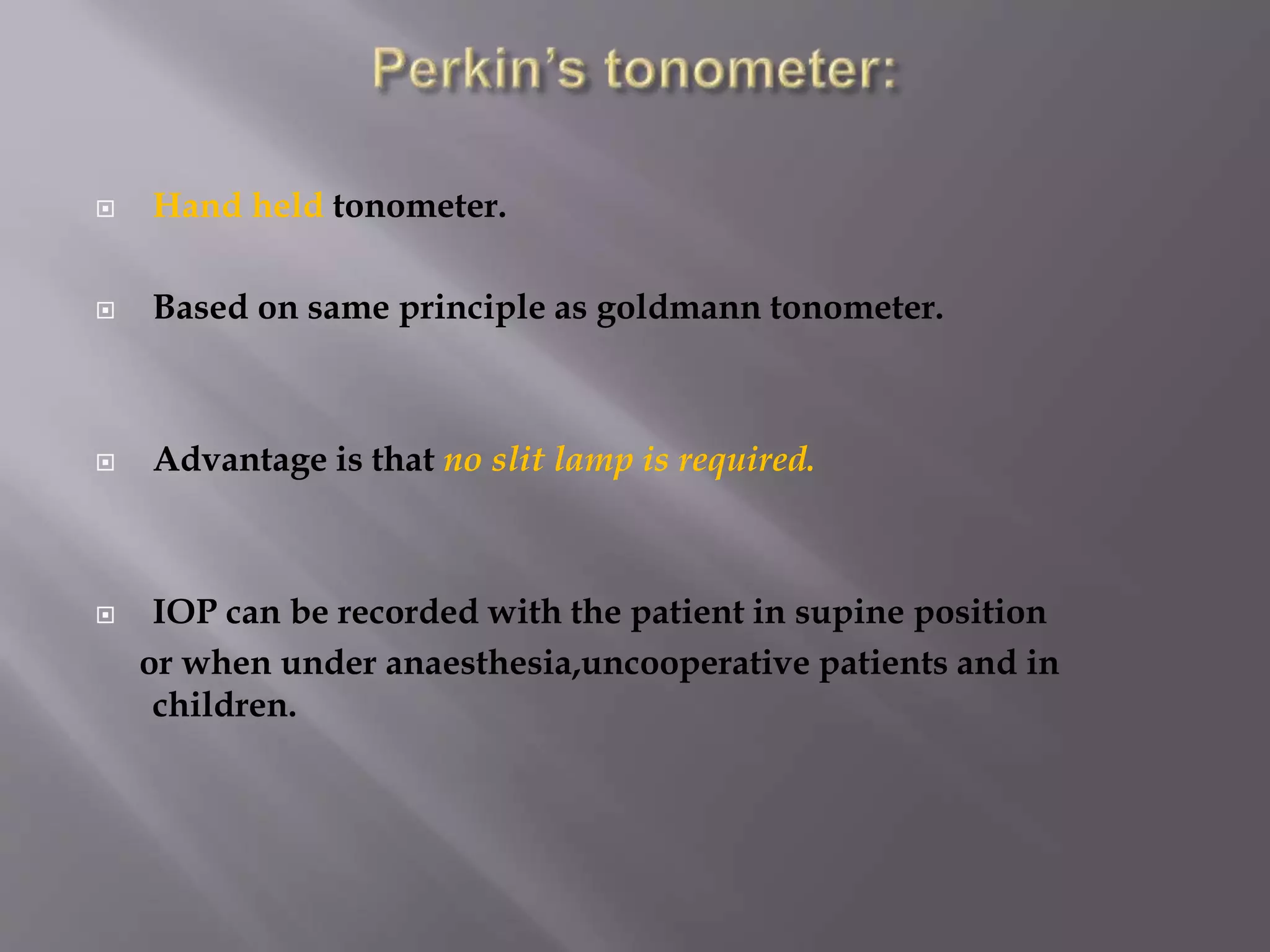 Tonometry and tonography | PPTX