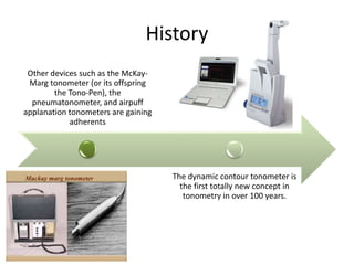 Tonometry and tonography | PPT