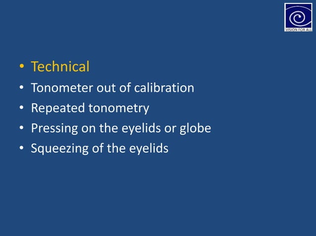 Tonometry ppt | PPTX