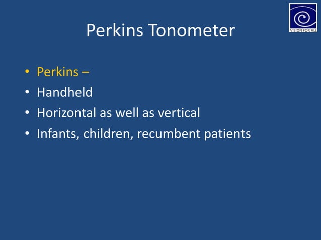 Tonometry ppt | PPTX