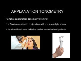 INTRAOCULAR PRESSURE &TONOMETRY Dr. ZAW MIN HTET (OPHTHALMOLOGIST) | PPT