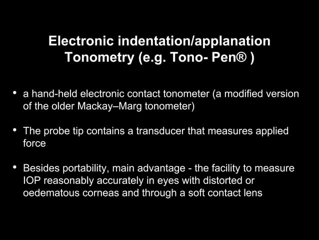INTRAOCULAR PRESSURE &TONOMETRY Dr. ZAW MIN HTET (OPHTHALMOLOGIST) | PPT