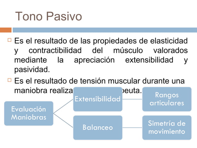 Tono muscular | PPT