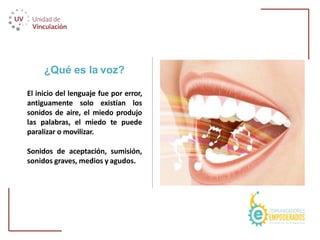 Tono timbre y color de voz | PPTX