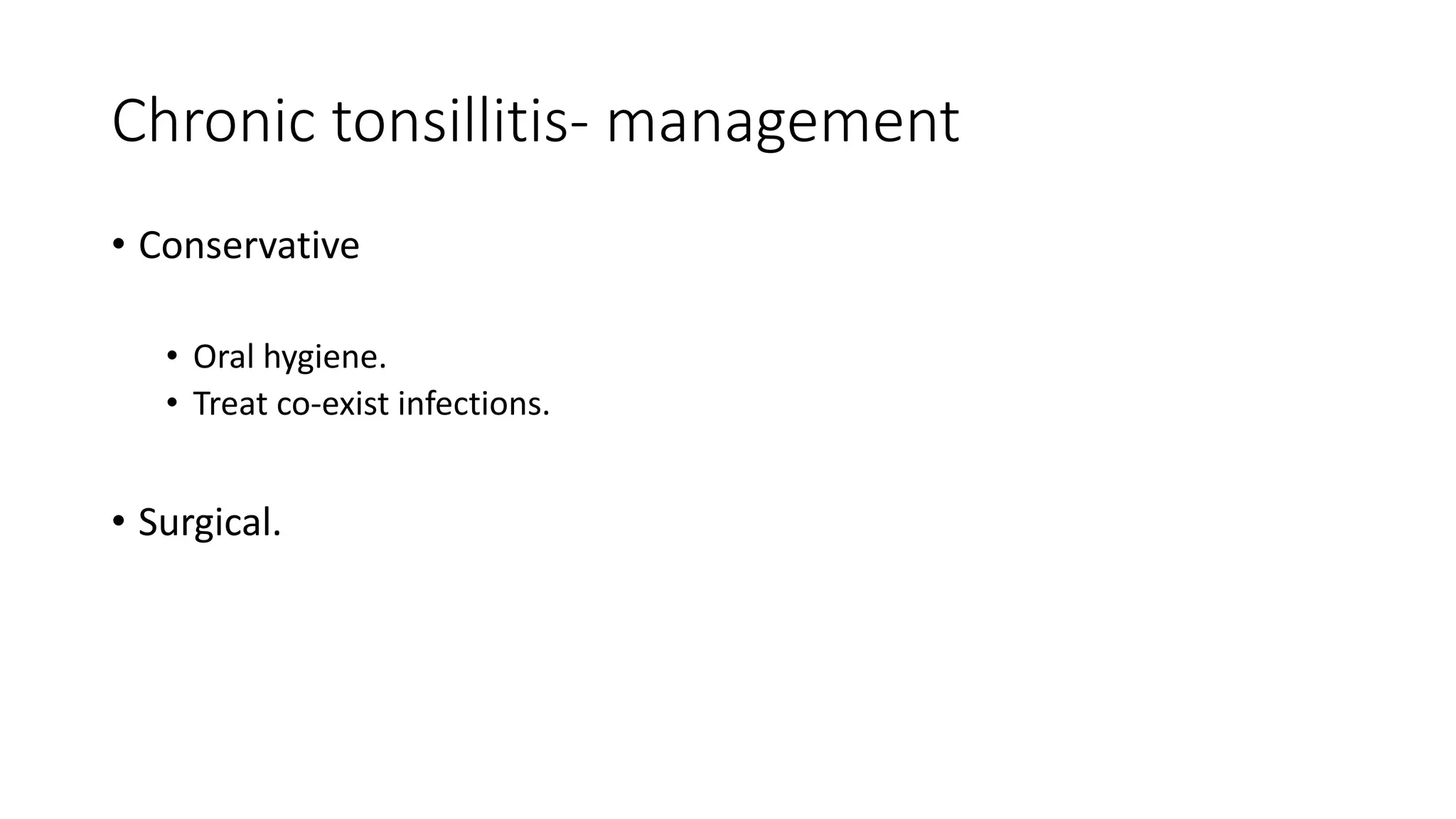 Tonsilar disease | PPTX