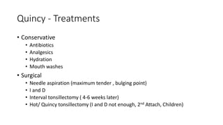 Tonsilar disease | PPTX
