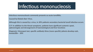 Tonsillar diseases and tonsillectomy .pptx