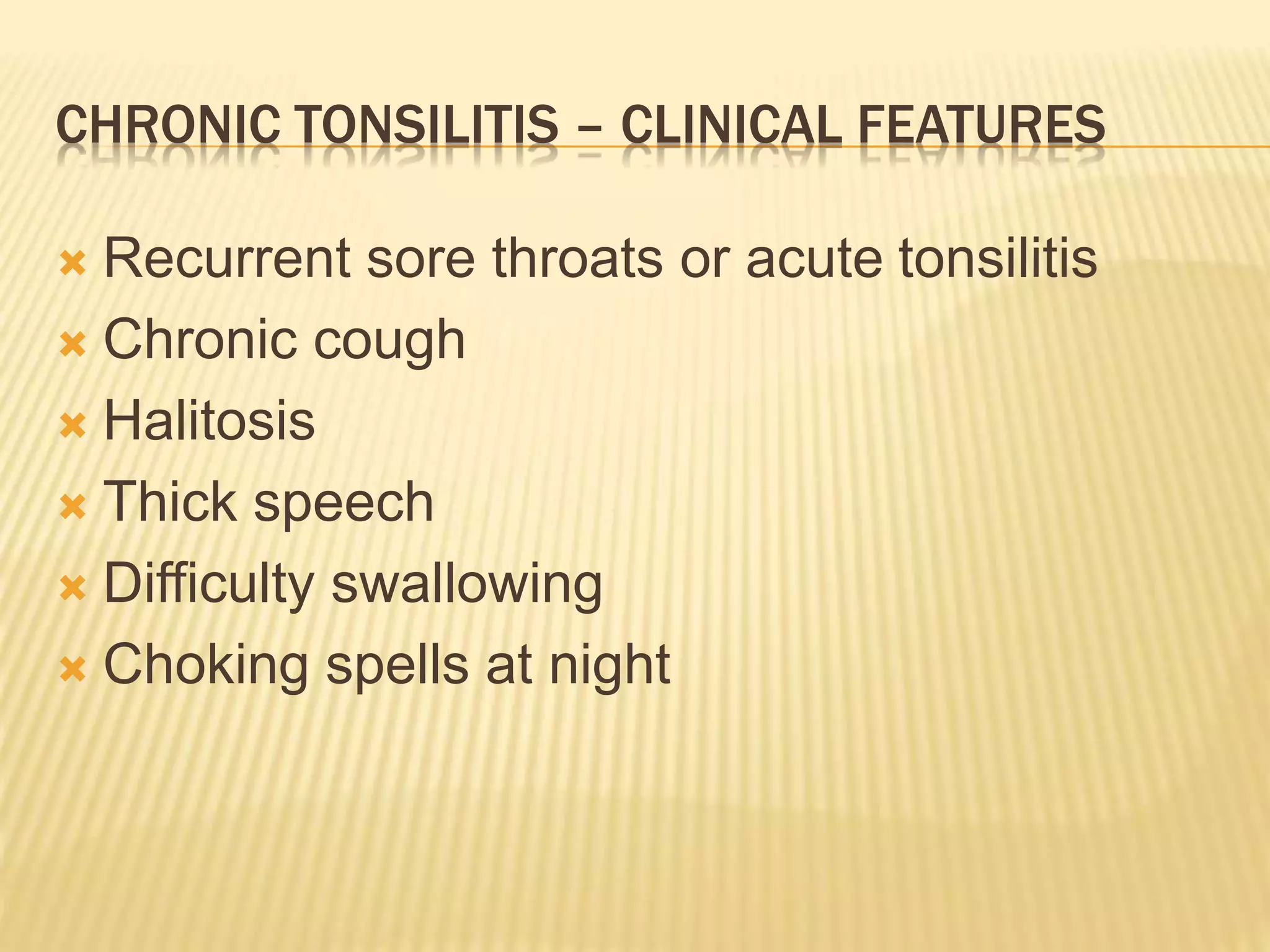 Tonsilitis | PPTX