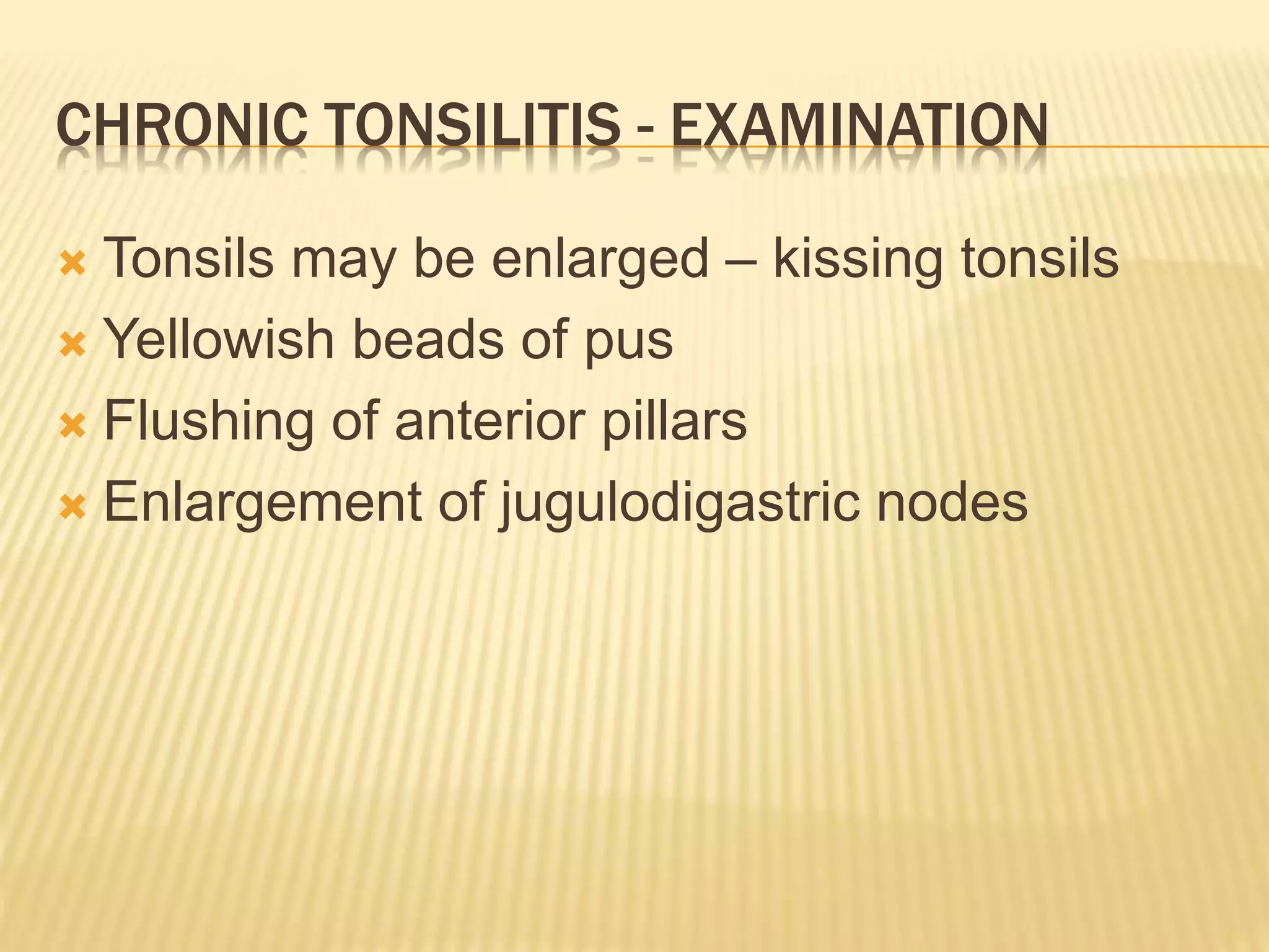 Tonsilitis | PPTX