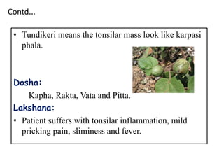 effect of trikatukadi pratisarana in tundikeri(tonsillitis)-A case ...