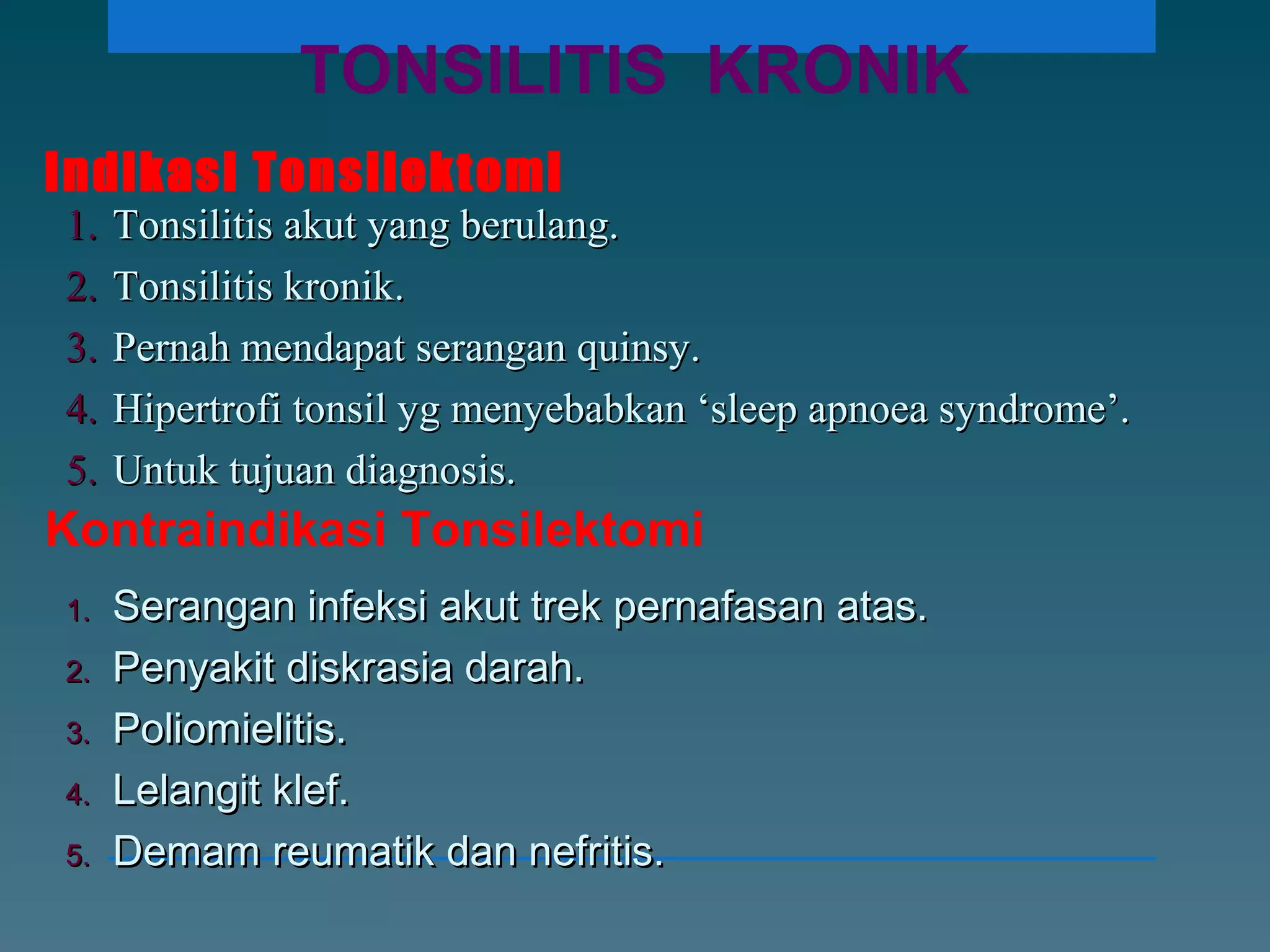 TONSILITIS | PPT