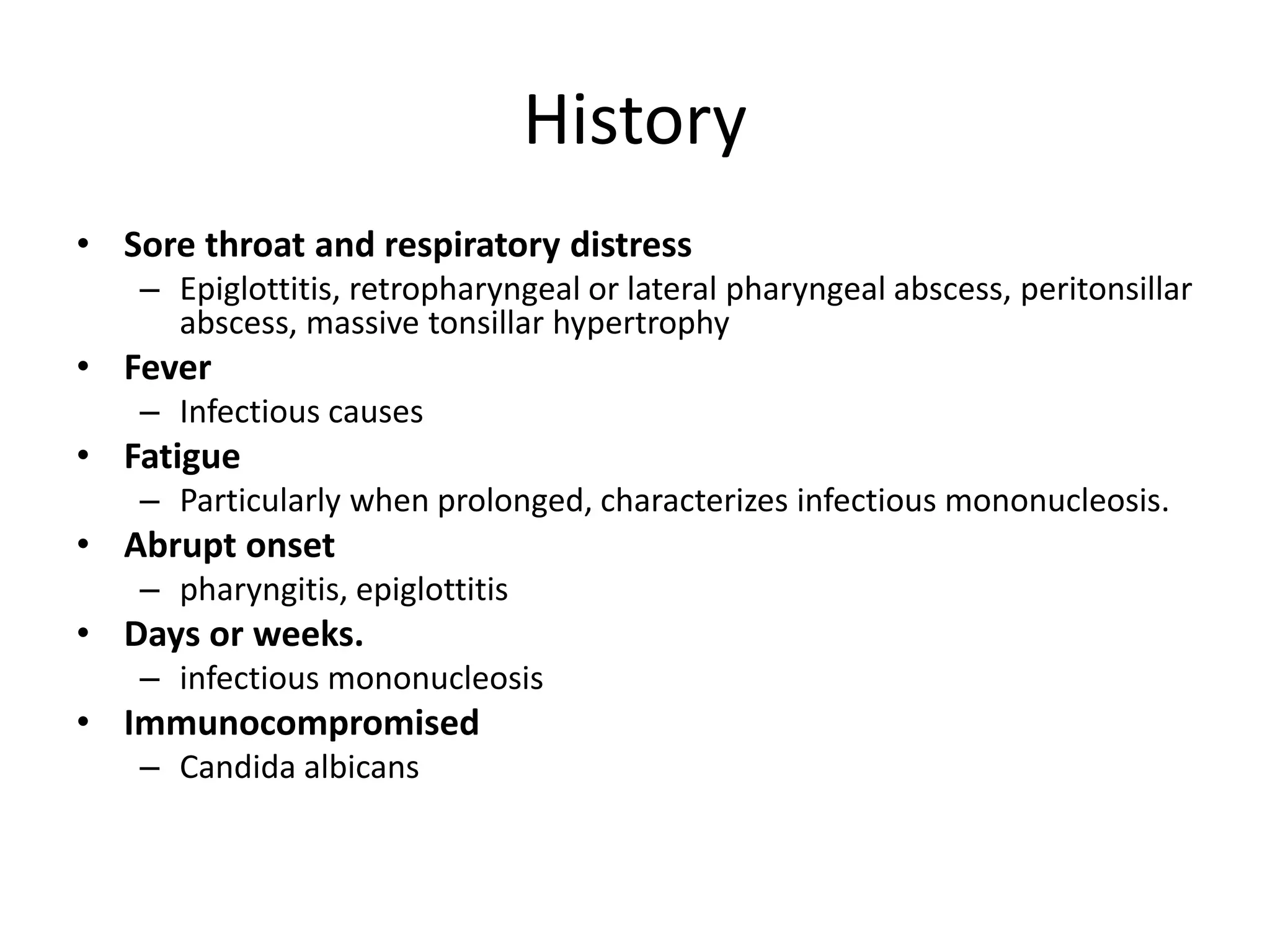 approch to patient with Sore throat | PPTX
