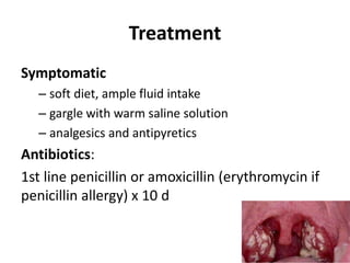 approch to patient with Sore throat | PPTX