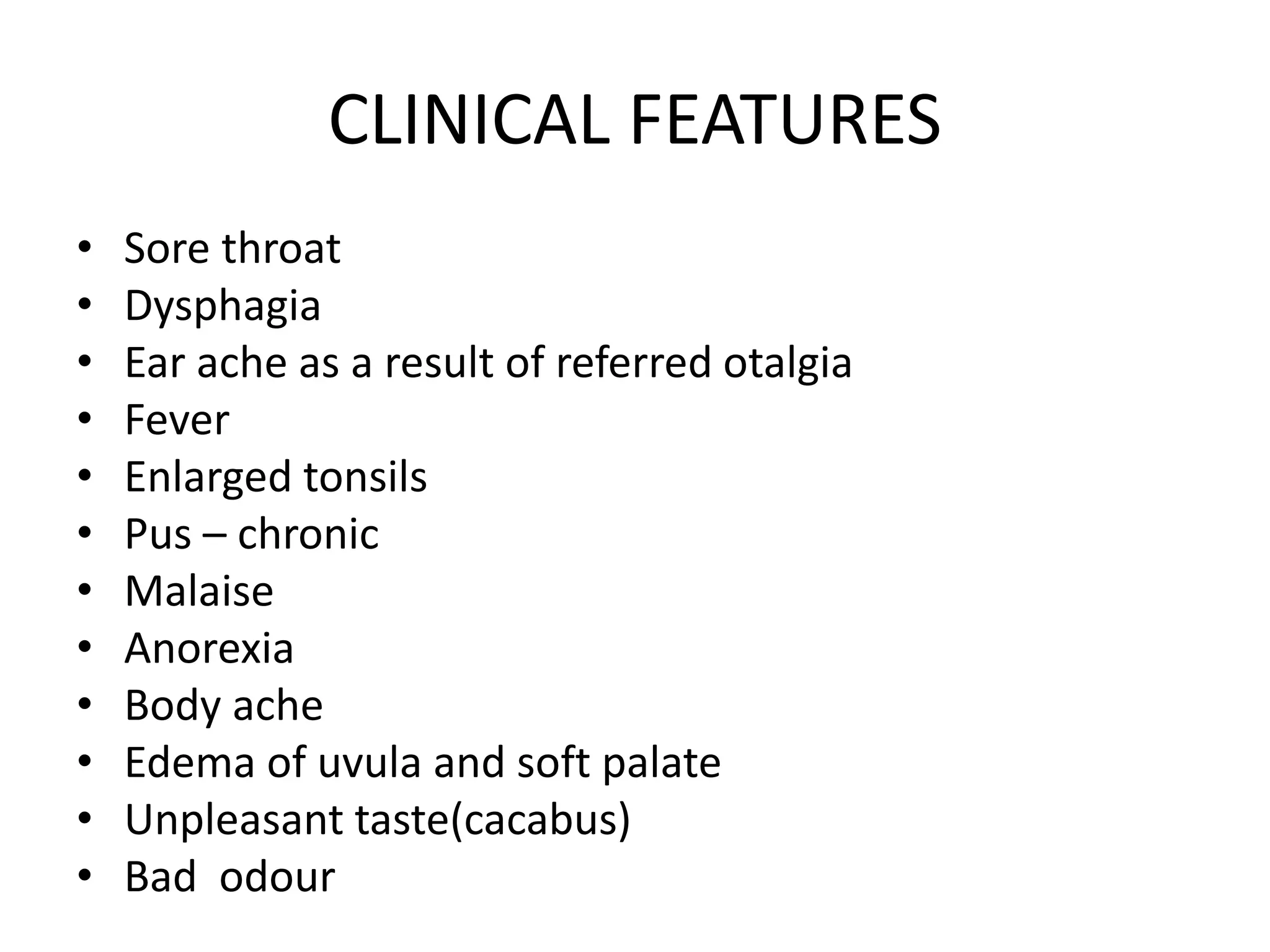 Tonsilitis | PPTX